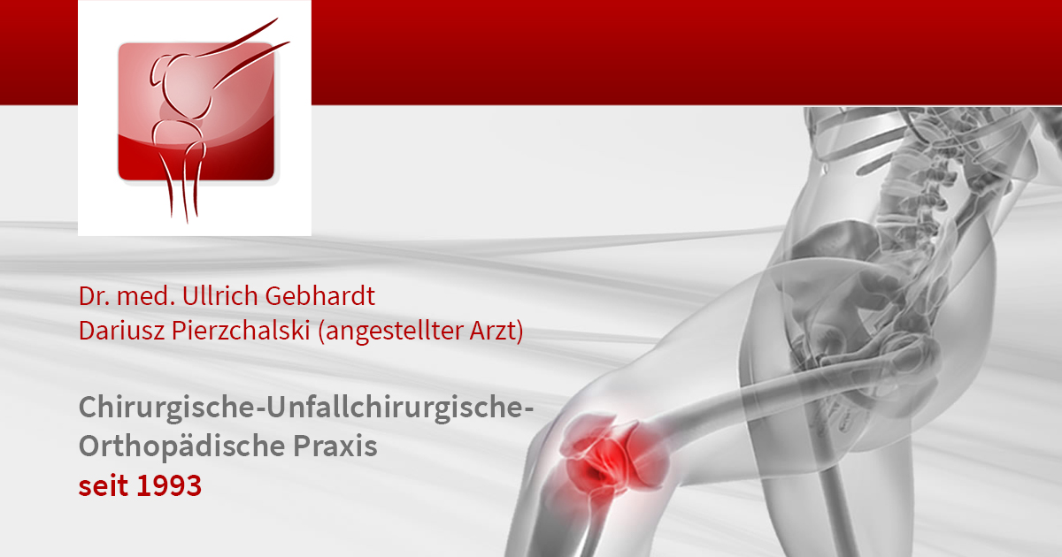 Dr. med. Ullrich Gebhardt - Facharzt für Chirurgie, Unfallchirurgie ...